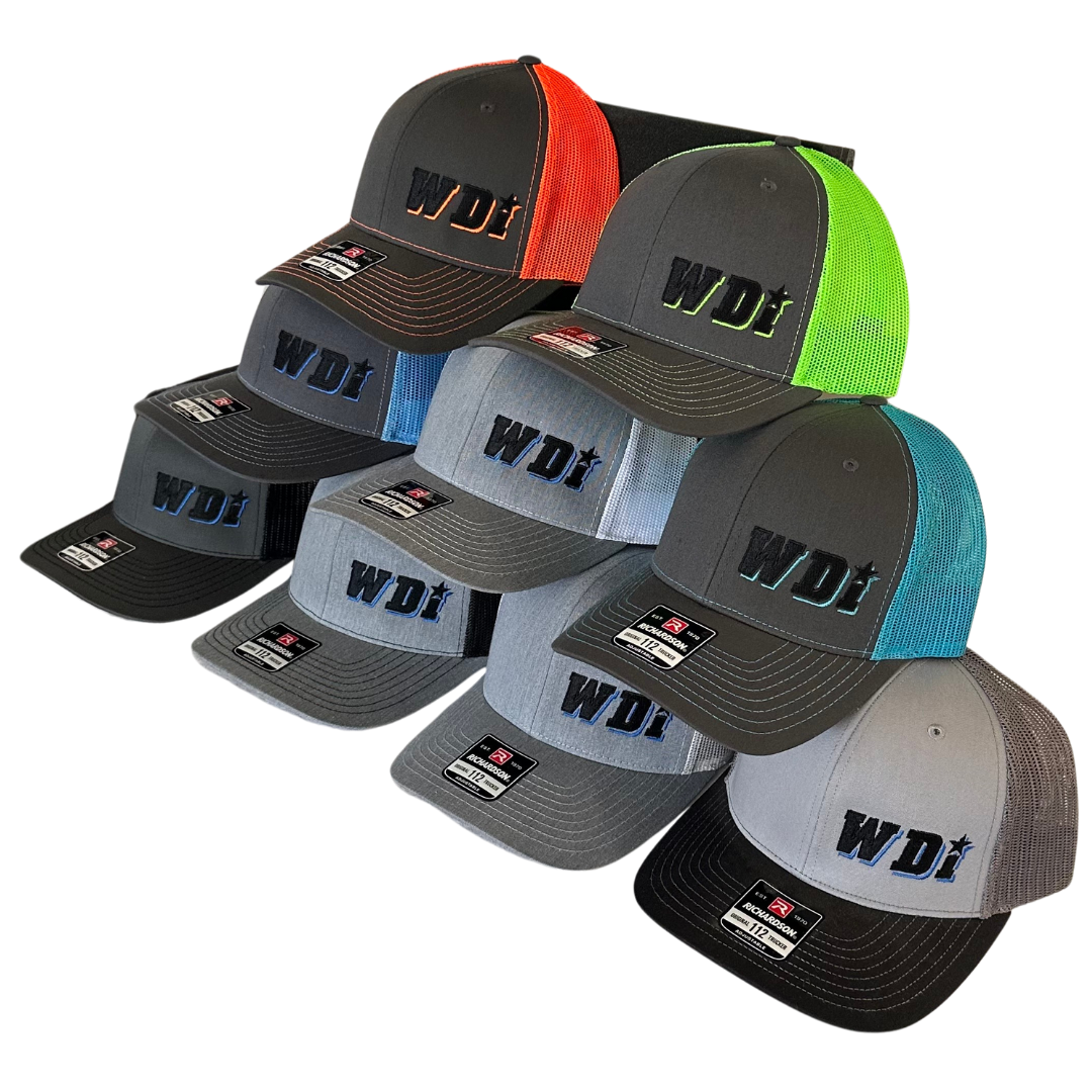 WDI Snapback Hat - Small Logo — Warren Diesel Online LLC